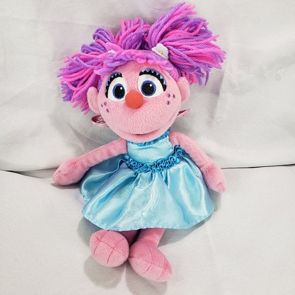 Gund | Toys | Gund Sesame Street Abby Cadabby Plush Stuffed Doll Inch 2017 Satin Dress | Poshmark
